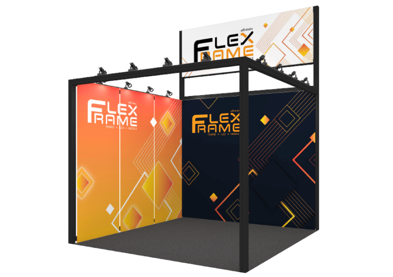 บูธสำเร็จรูป รุ่น STANDARD SERIES - FLEXFRAME