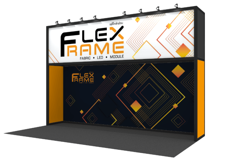 บูธสำเร็จรูป รุ่น STANDARD SERIES - FLEXFRAME