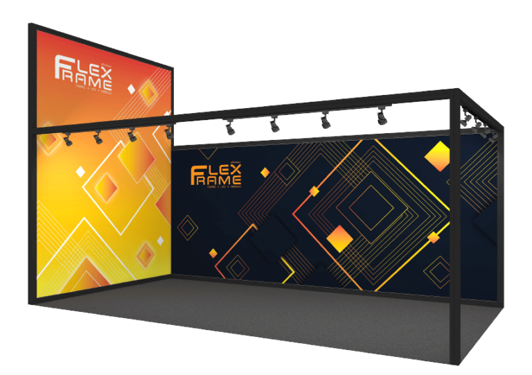 บูธสำเร็จรูป รุ่น STANDARD SERIES - FLEXFRAME