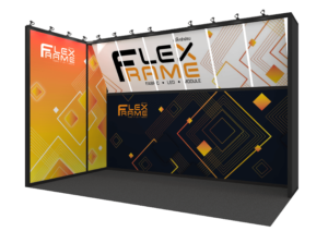 บูธสำเร็จรูป รุ่น STANDARD SERIES - FLEXFRAME