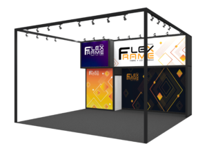 บูธสำเร็จรูป รุ่น STANDARD SERIES - FLEXFRAME